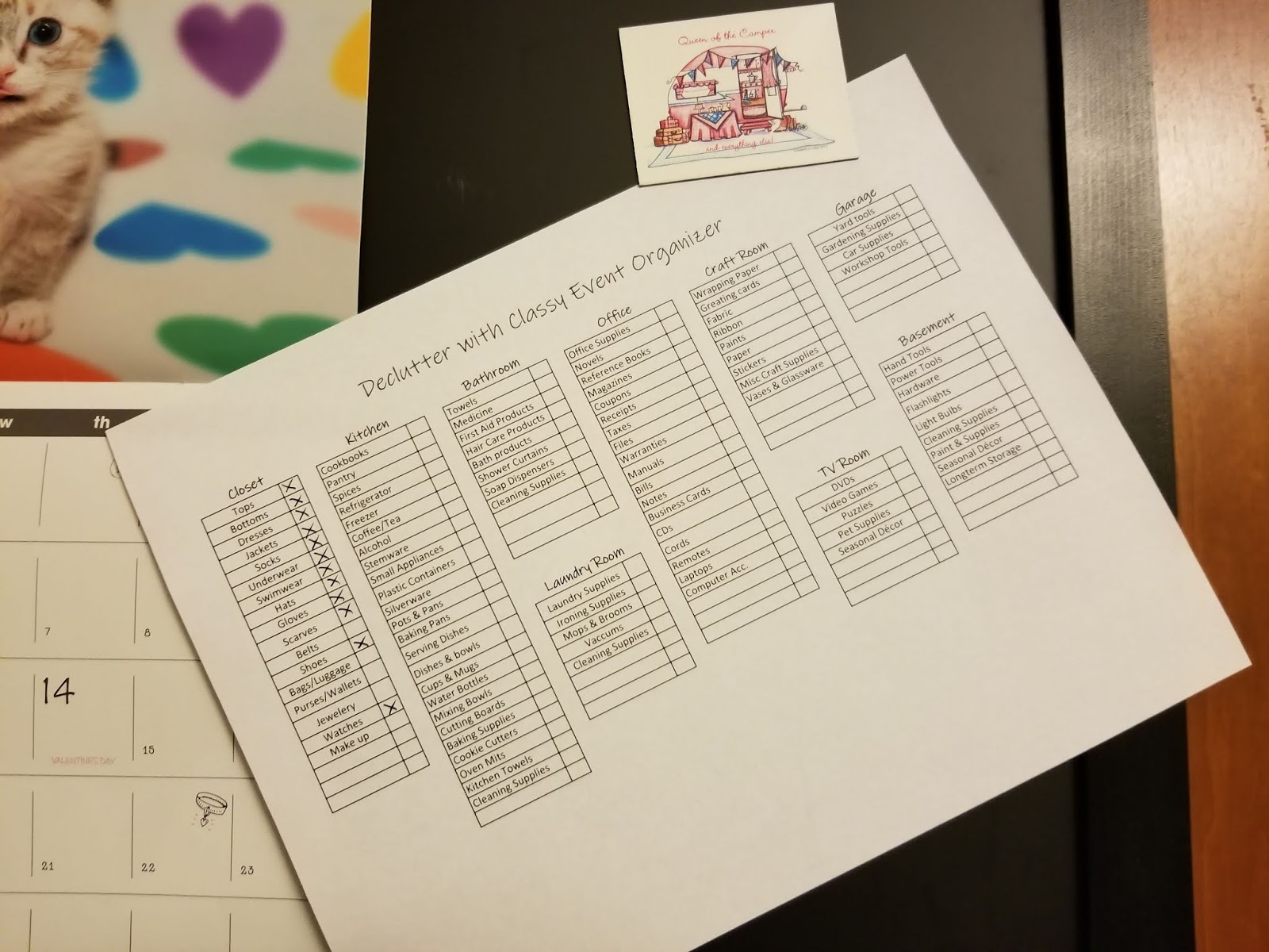 Classy Event Organizer Printables classy-event-organizer-printables