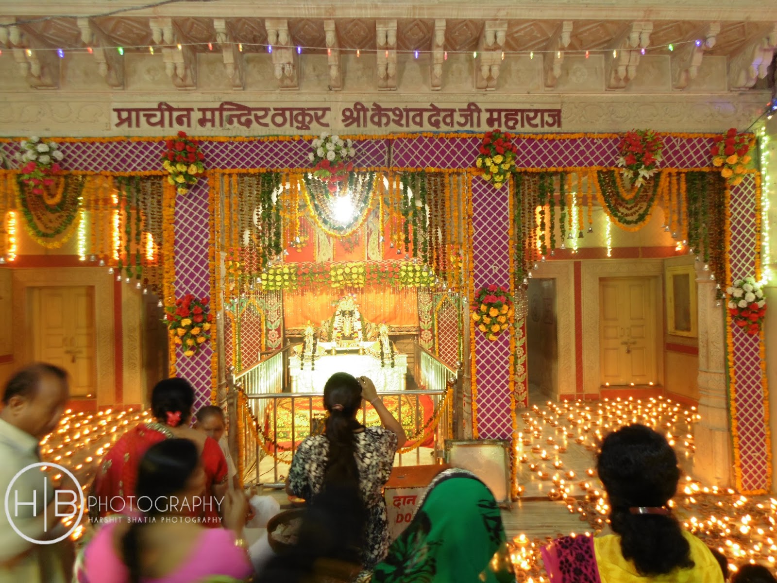 The Eternal Love of Krishna. Temples of Mathura Vrindavan.: Deep Daan ...