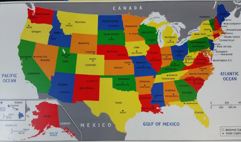 Mrs. Yollis' Classroom Blog: Family Blogging Month :: The 50 States