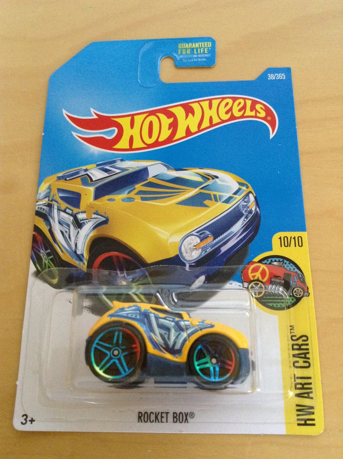 JULIAN'S HOT WHEELS BLOG: Rocket Box (2017 HW Art Cars)