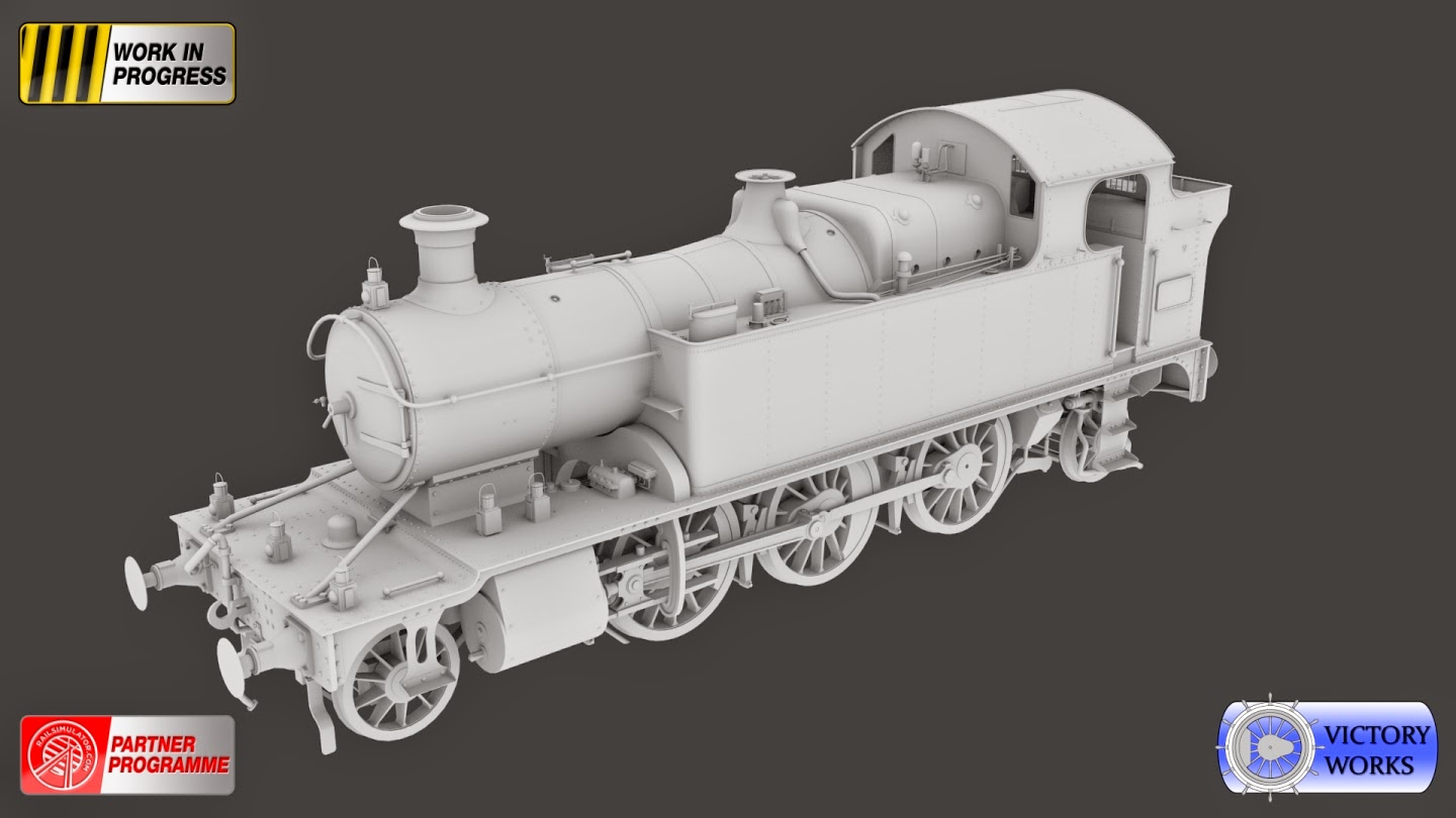 Victory Works: GWR Small Prairies: 4500 taking shape