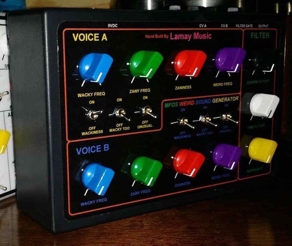 MATRIXSYNTH: MFOS Weird Sound Generator WSG Analog Synthesizer Synth ...