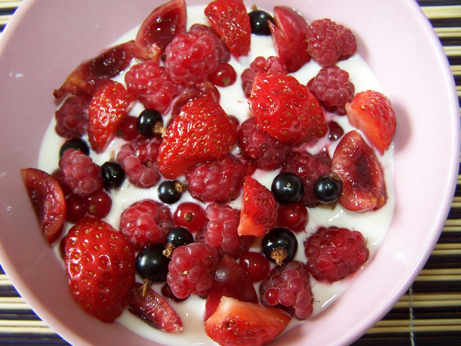 Dessert ultra-rapide aux fruits rouges