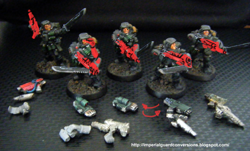 Imperial Guard Hobby: Stormtroopers conversion 1: the project