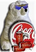 Alfabeto de Coca Cola con osos polares. - Oh my Alfabetos!