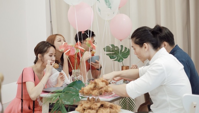 My Fried Chicken Tower Birthday Party | Officially 25 | Chanwon.com ...