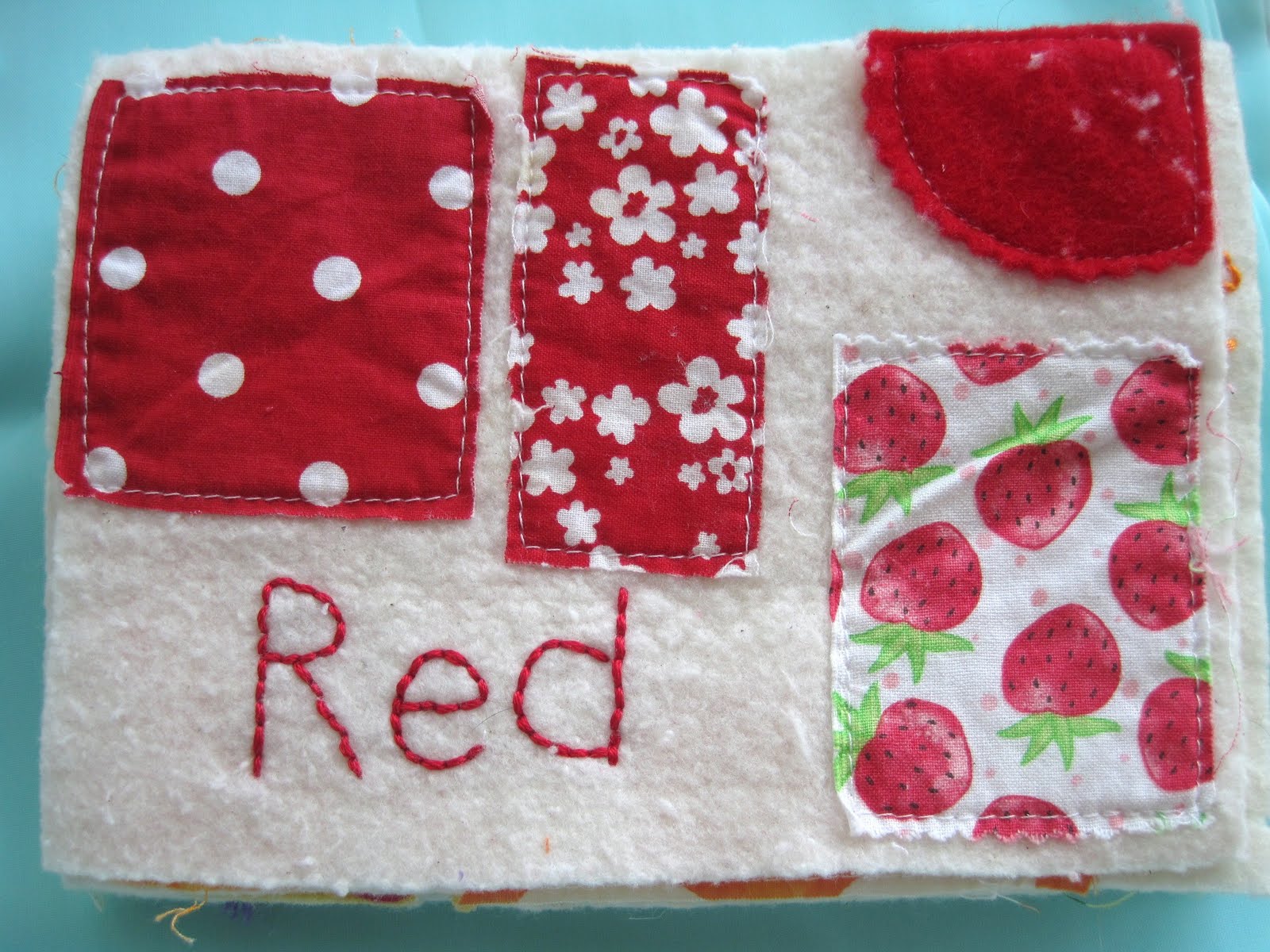 Ramblings from the Sunshine State: Felt Color Book