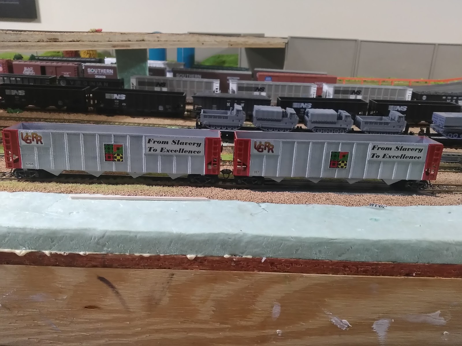 The Underground Railroad: Custom Train Cars