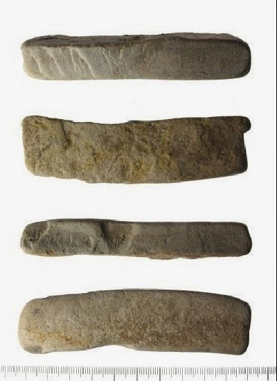 A Woodsrunner's Diary: Whet Stones and Carrier. 18th century.