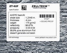 ZELLTECH INSULATION: ZELLTECH
