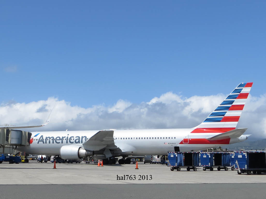 HNL RareBirds™: American Airlines 767-323ER In New Livery