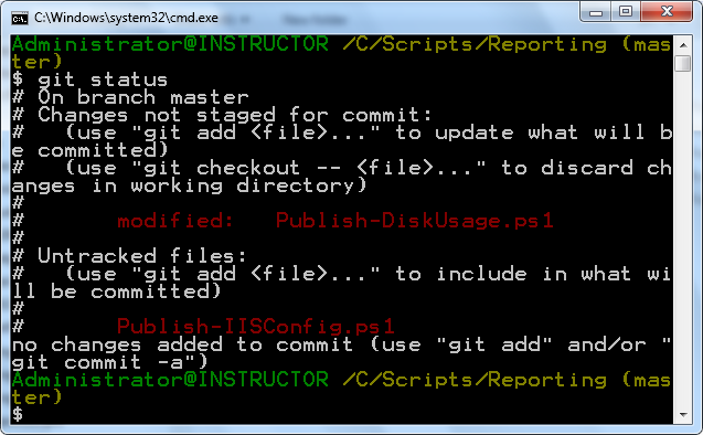 Ugly Gizmo Simple Git Workflow For Powershell Script
