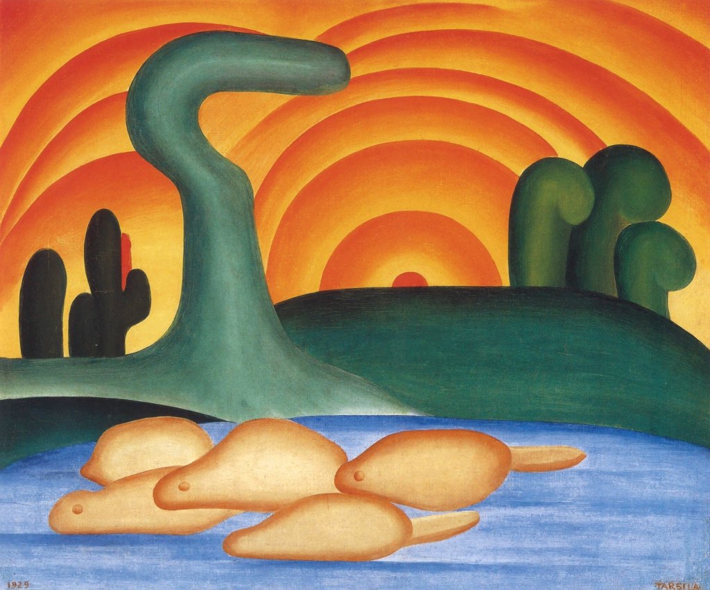 Grupo de 3 Anos MJ: Fazendo Releitura da Obra de Tarsila Do Amaral Grupo de 3 Anos MJ: Fazendo Releitura da Obra de Tarsila Do Amaral