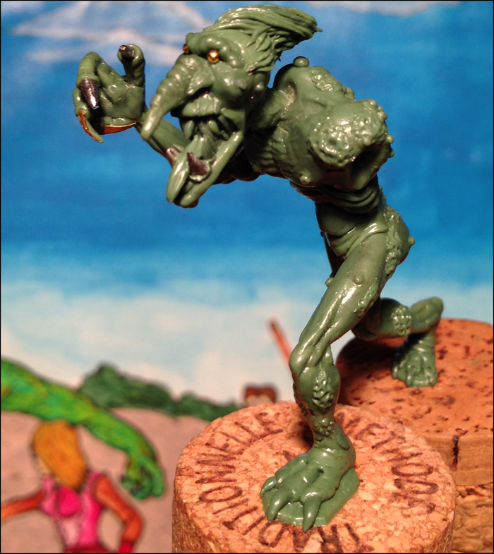 Three-Headed Troll Art Wurks