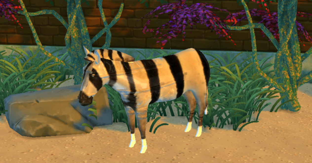 Conteúdo personalizado TS4 ( Zebra) - Lovesims4