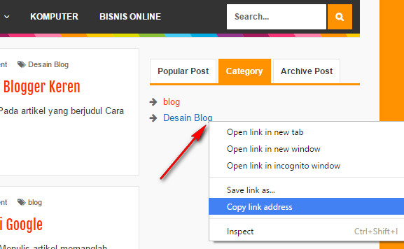 Cara Membuat Menu Navigasi Blog di Blogger Cara Membuat Menu Navigasi Blog di Blogger