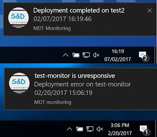 MDT Monitoring: Deployment Notification scripts | Syst & Deploy