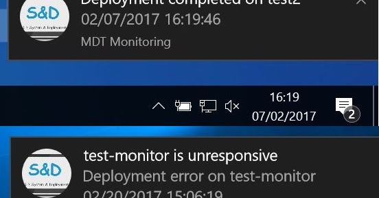 MDT Monitoring: Deployment Notification scripts | Syst & Deploy