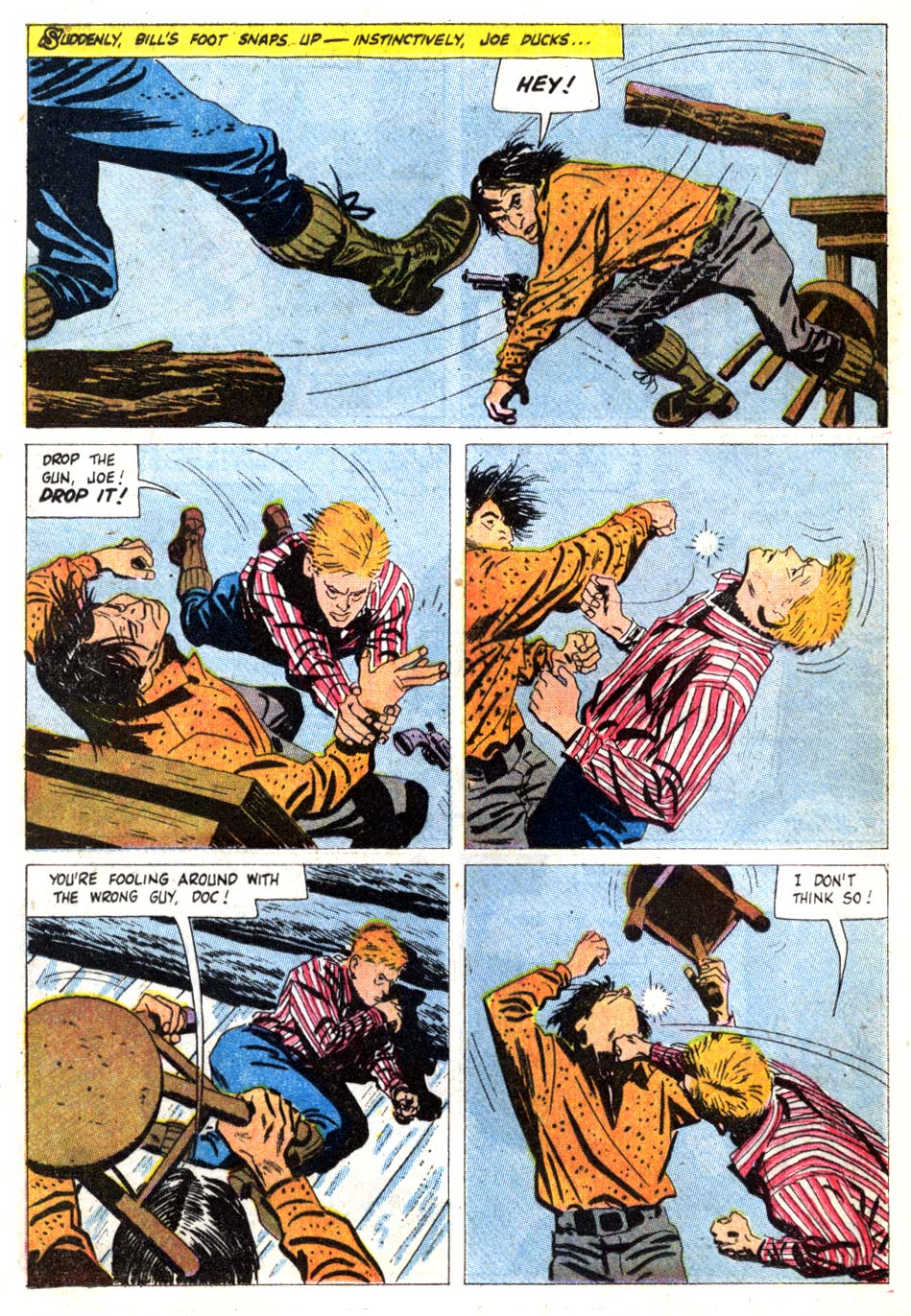 The ALEX TOTH archives: TOTH - FOUR COLOR COMICS 0877 - Frontier Doctor ...