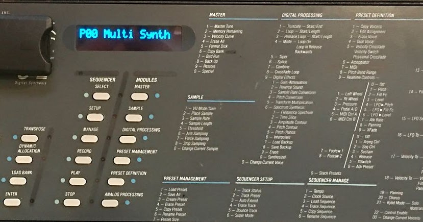 MATRIXSYNTH: Emu Emax 1 SE Rack Sampler w/SCSI2SD OLED Display SN 0680192