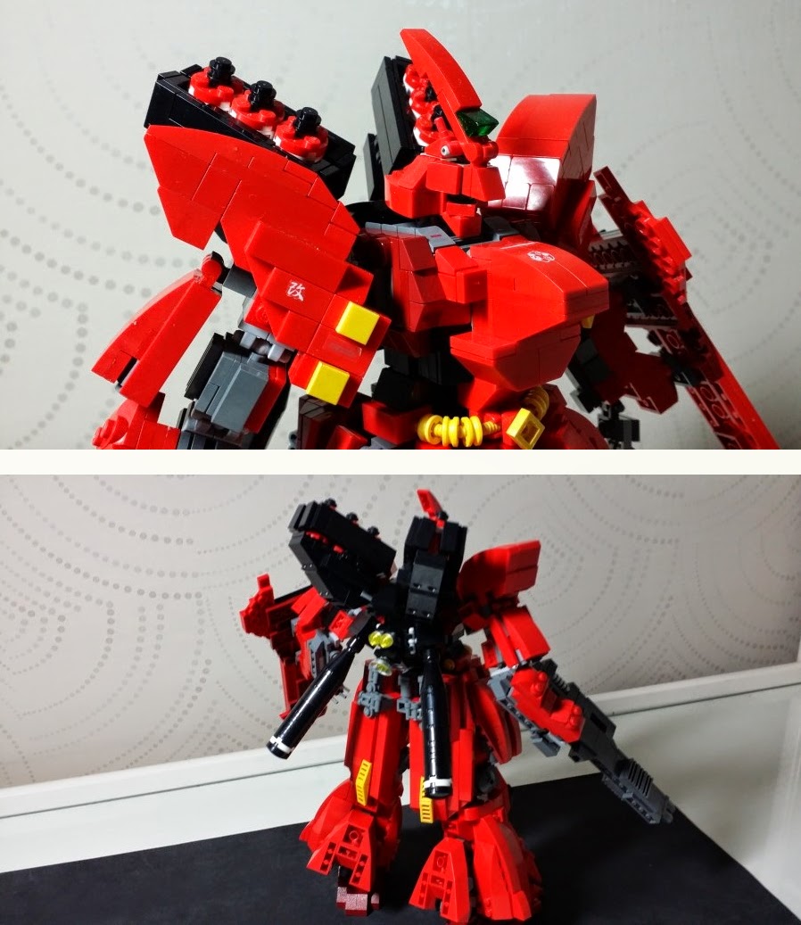 GUNDAM GUY: GUNDAM LEGO: MSN-04 Sazabi