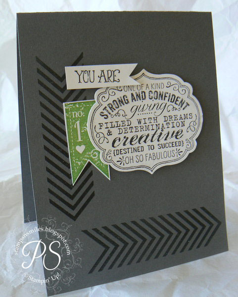 Stampsnsmiles: You are.... Absolutely Amazing!