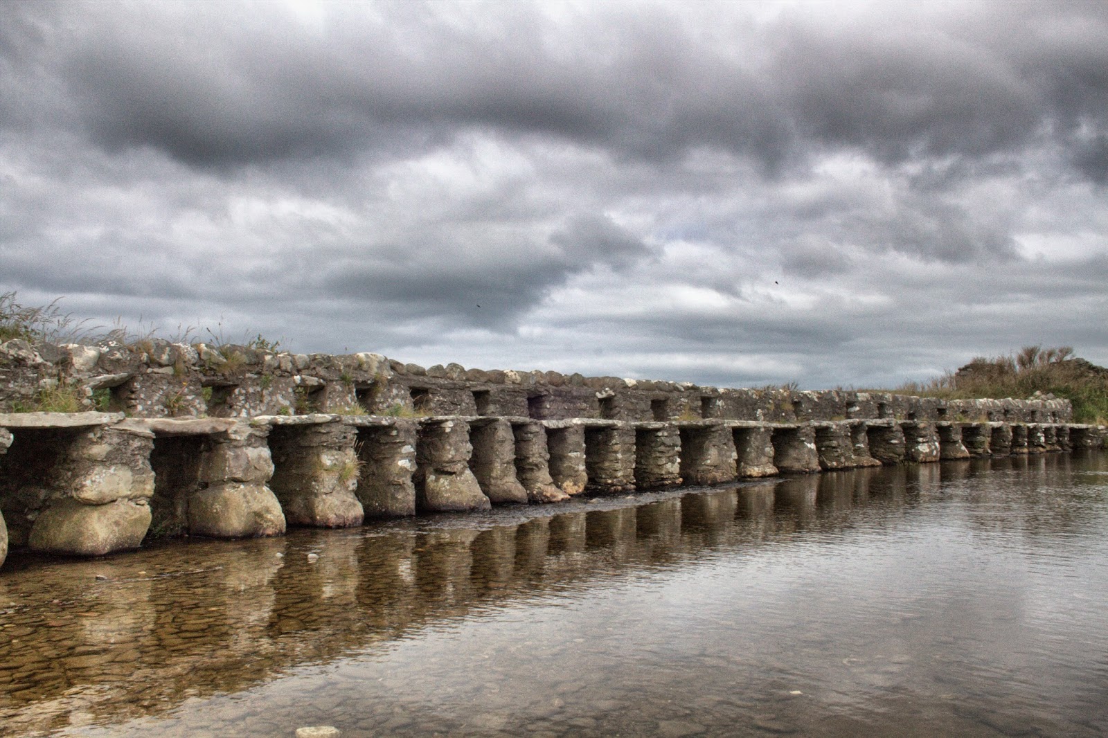 Historic Sites of Ireland: Bunlahinch Clapper Bridge