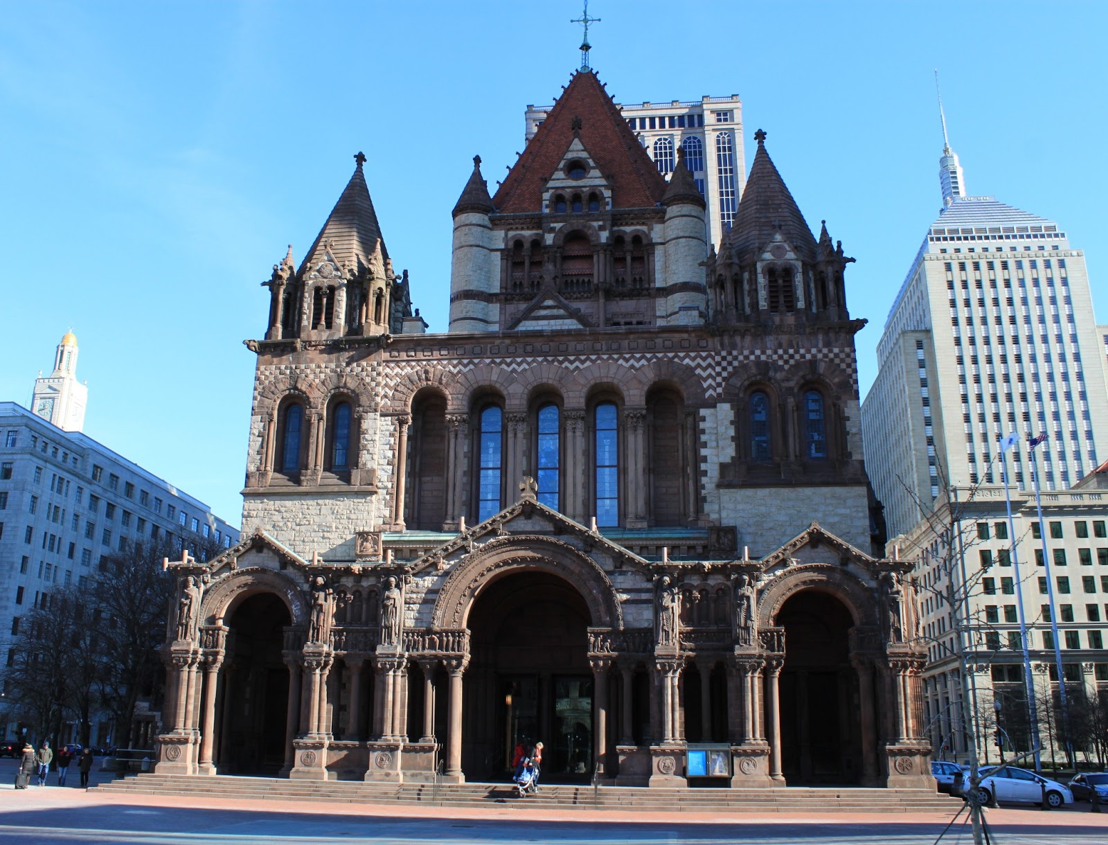 A Lady in Boston : Trinity Church