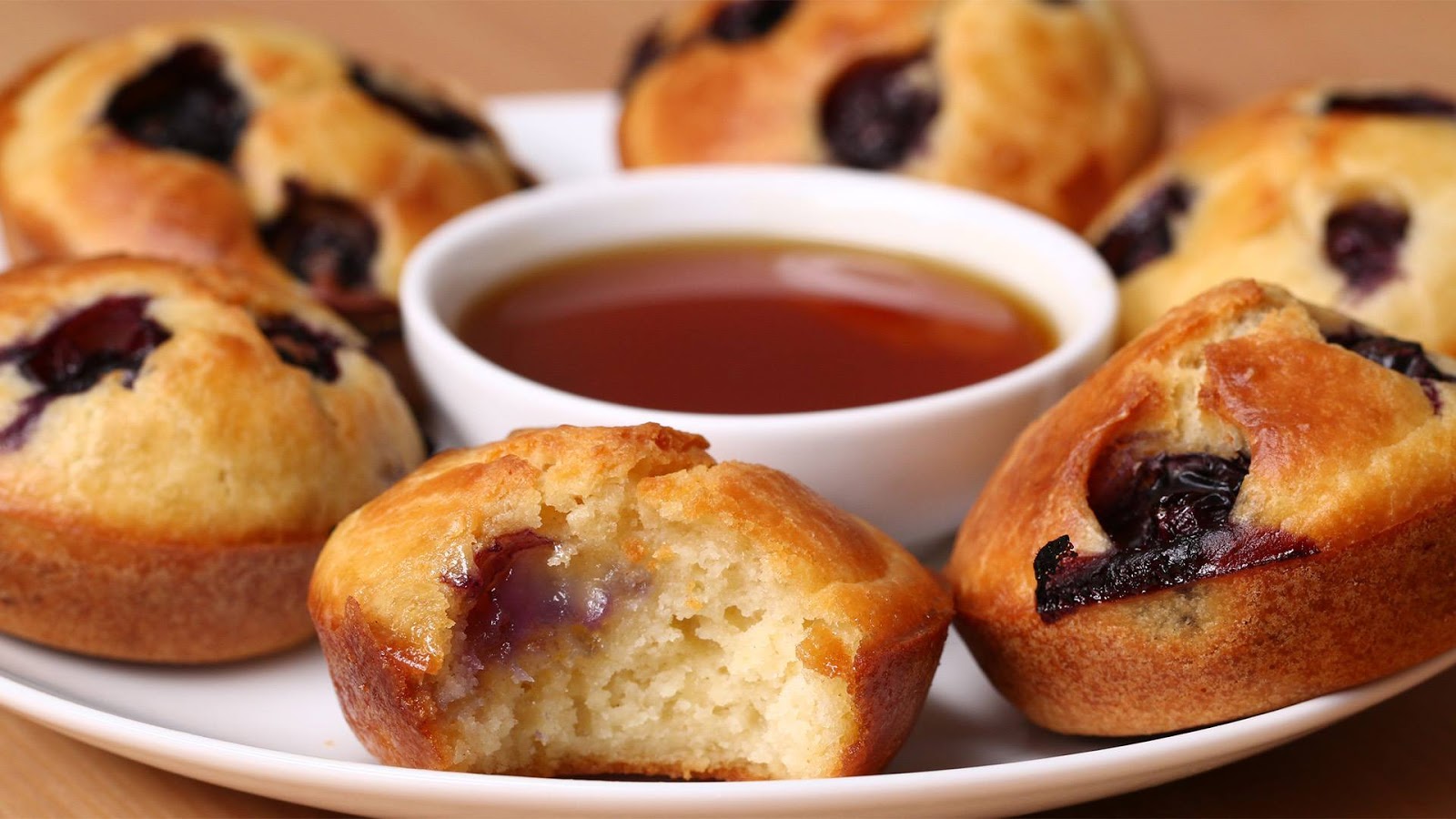 Blueberry Pancake Muffins - pastry recipes