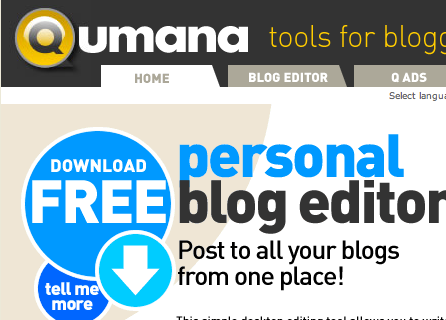 "Ex-ample" of Online Services: desktop blog editor; Offline editing ...