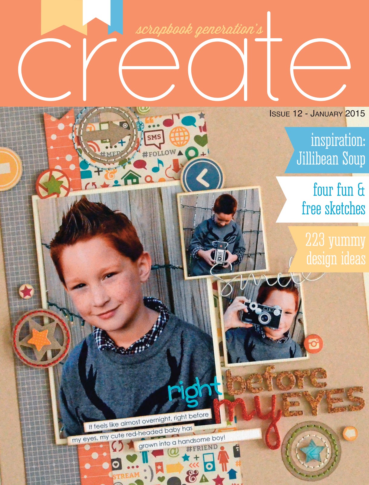 My Cluttered Corner: Create Magazine