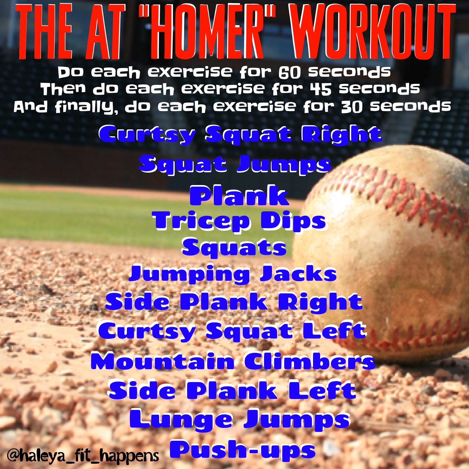 Fit Happens: The at "HOMER" Workout