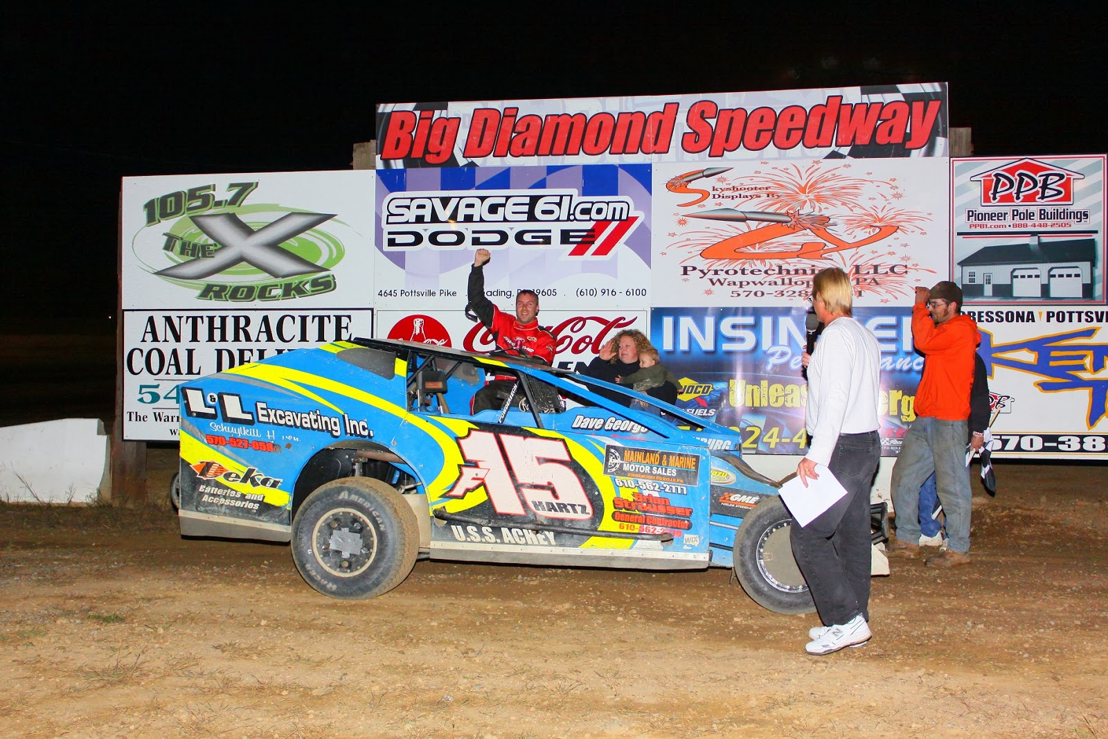 COWPATTY NATION: BIG DIAMOND SPEEDWAY RESULTS (Bruce Thomas photo)