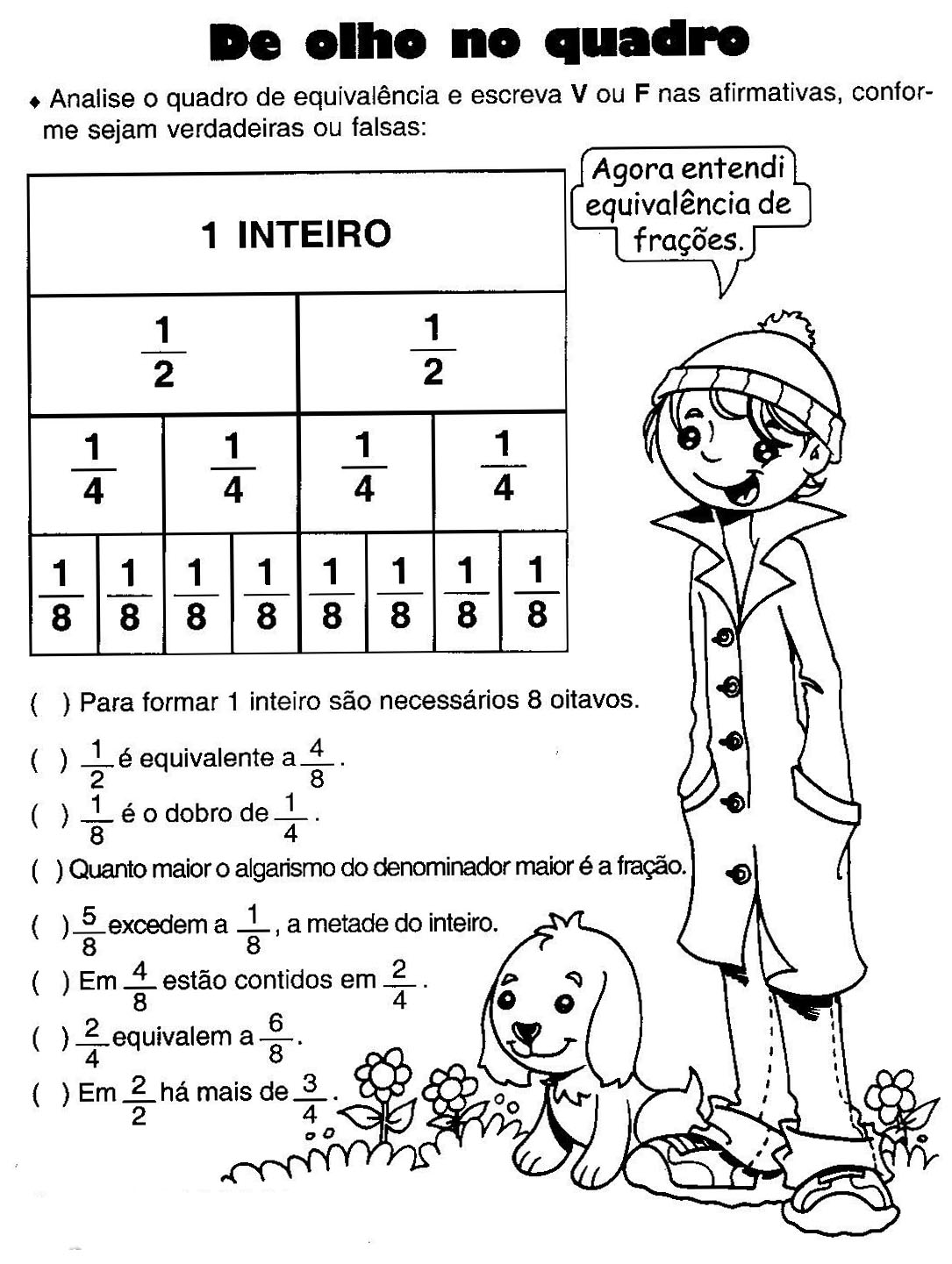 Frações 4 Ano Com Respostas - LIBRAIN