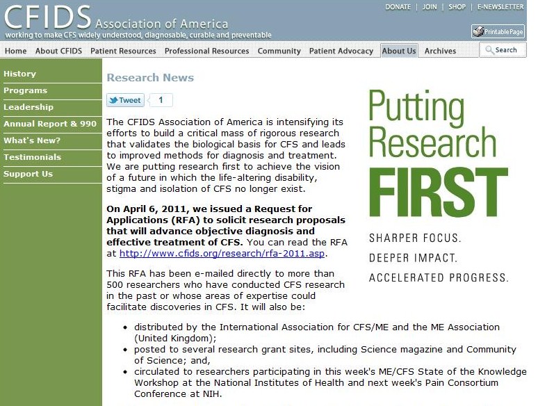 THE NICEGUIDELINES BLOG: ME/CFS Diagnostics & treatment studies sought