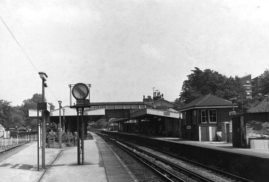 the rail thing: Haslemere 6.7.1977