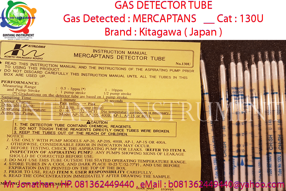 .: 081362449440 Jual Kitagawa gas test tube Indonesia , Distribuor ...