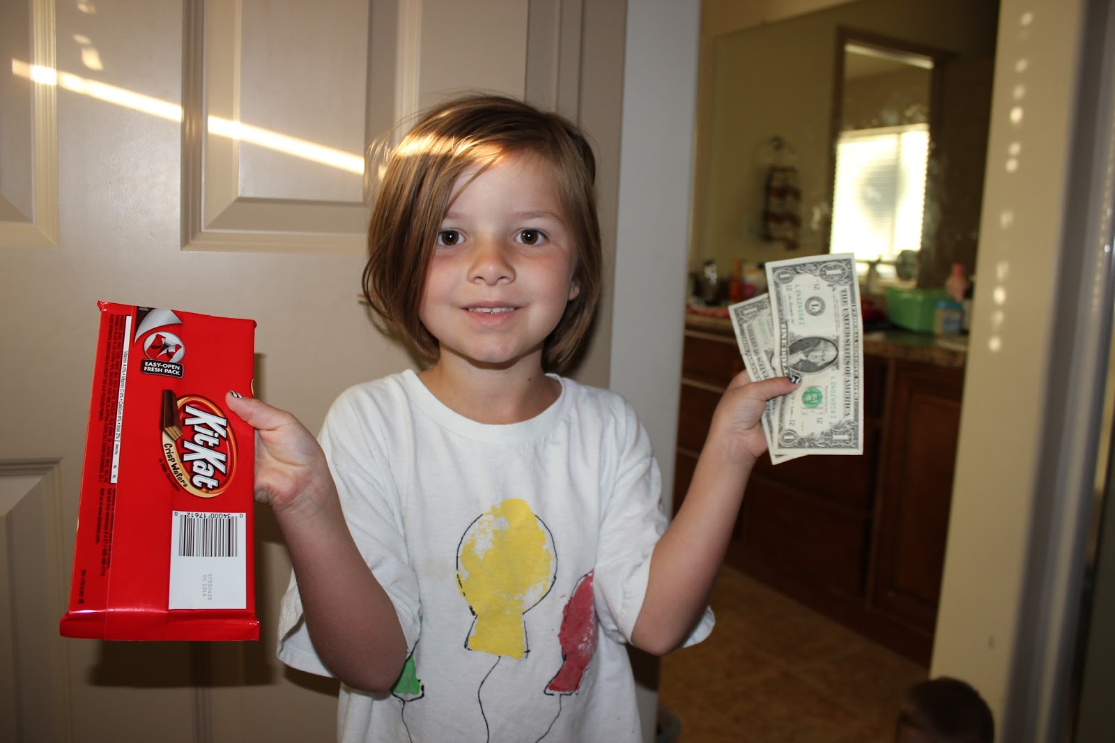 Bozie's Babblings: Ava Loses Her First Tooth