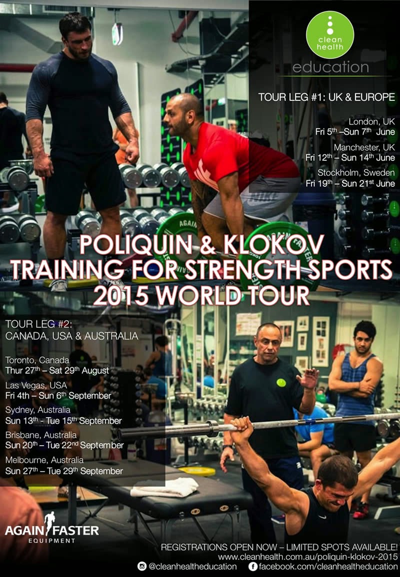 LIFT-RUN-BANG: Poliquin/Klokov round 2 - Top 5 reasons to go