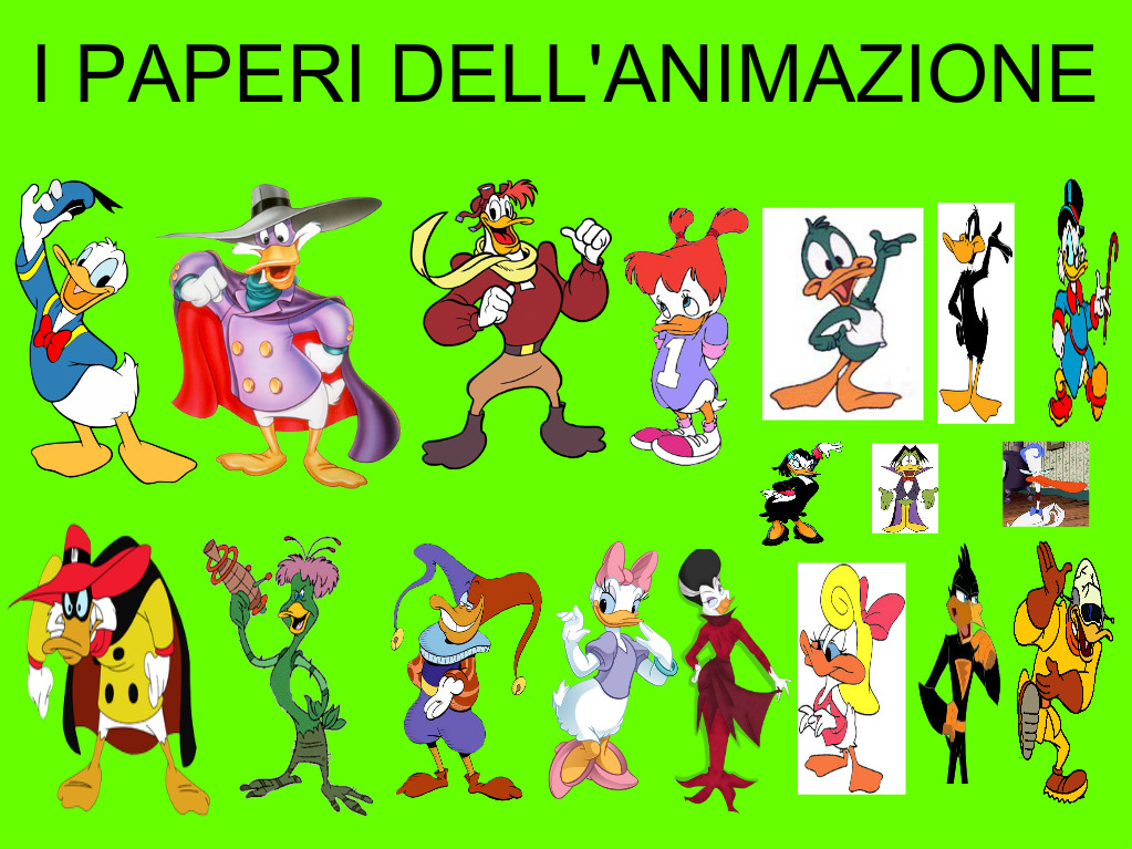 I paperi dell'animazione