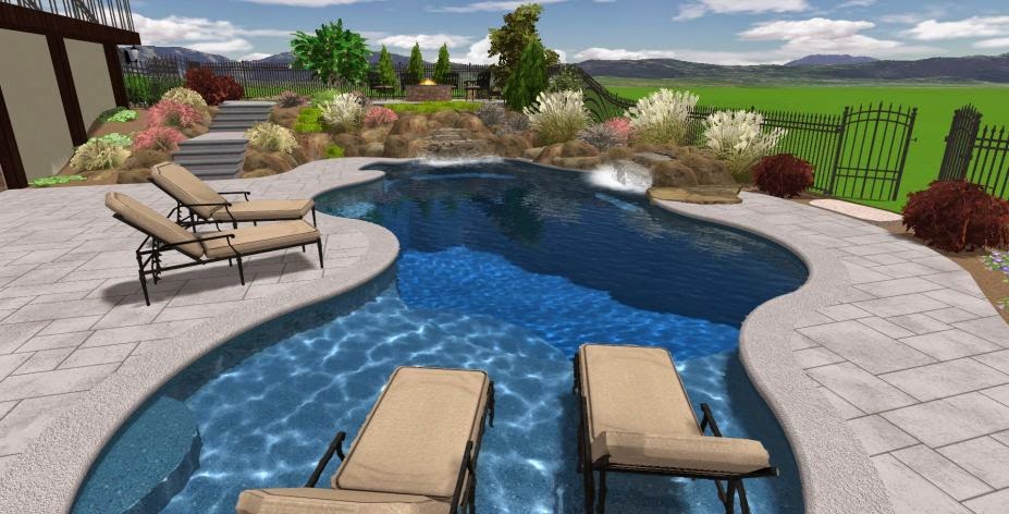 The Awesome Fancy Small Swimming Pool picture