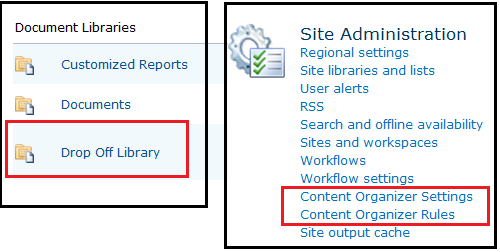 Sharepoint Drive with Hemant Joshi: Content Organizer in SharePoint 2010