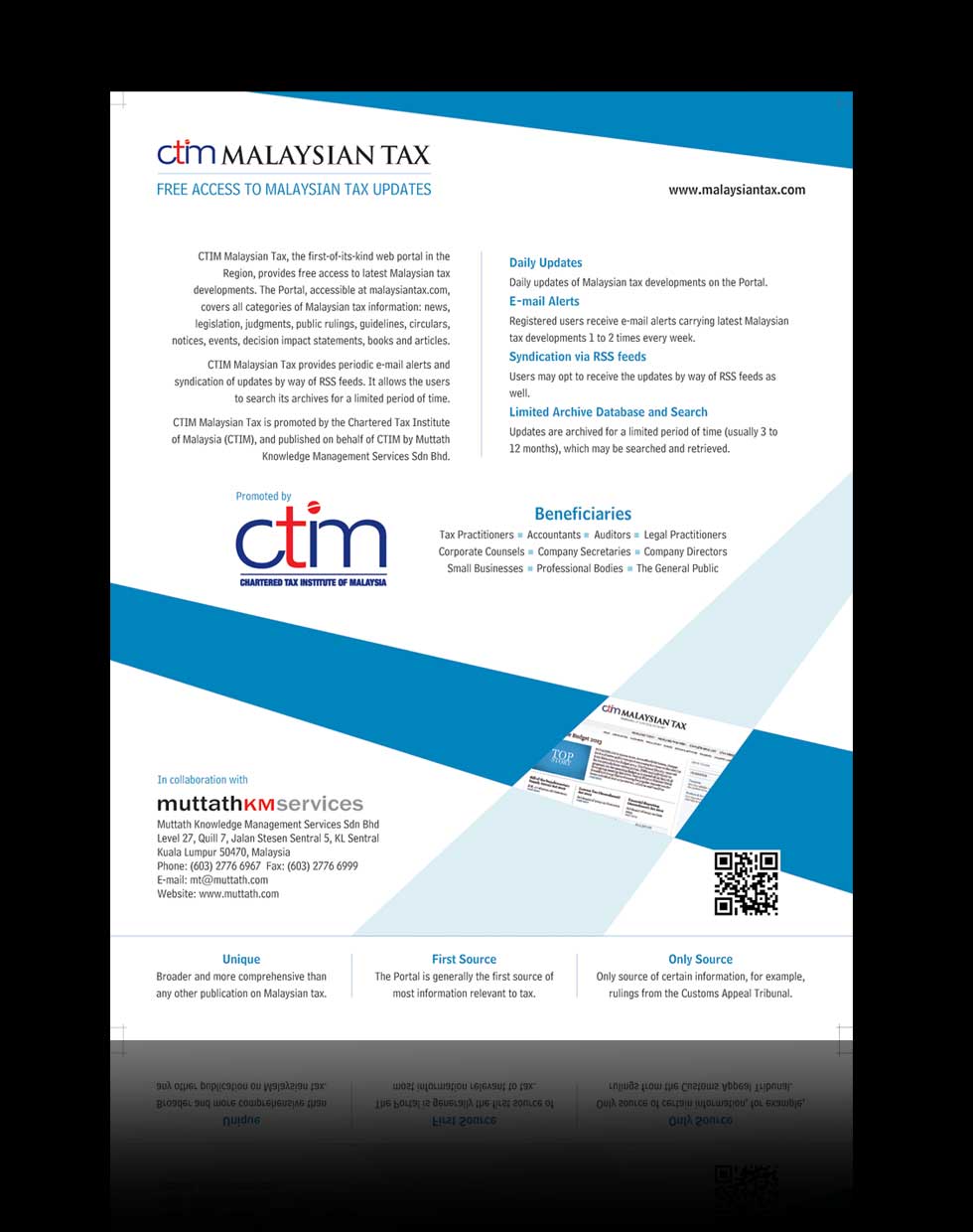 C & O ad-ventures: Flyer Design for CTIM Malaysia