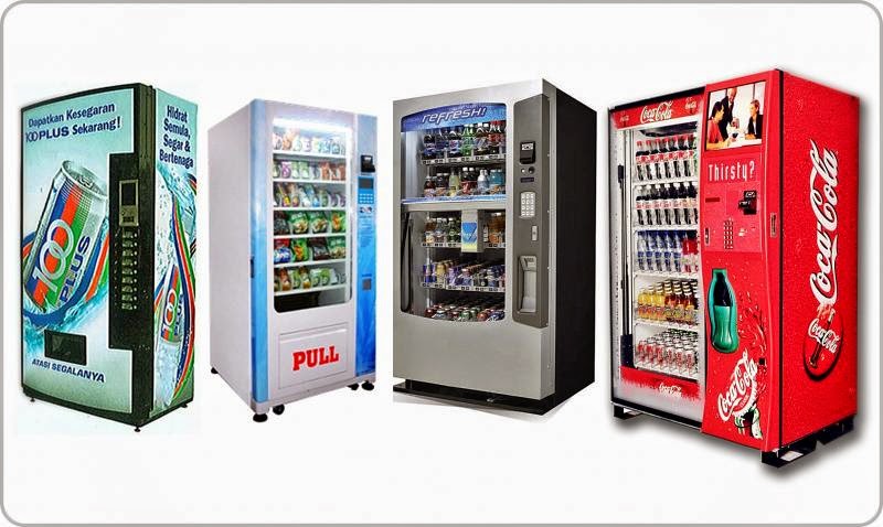 Kisah Seorang Sara & Vending Machines: JENIS-JENIS VENDING MACHINE