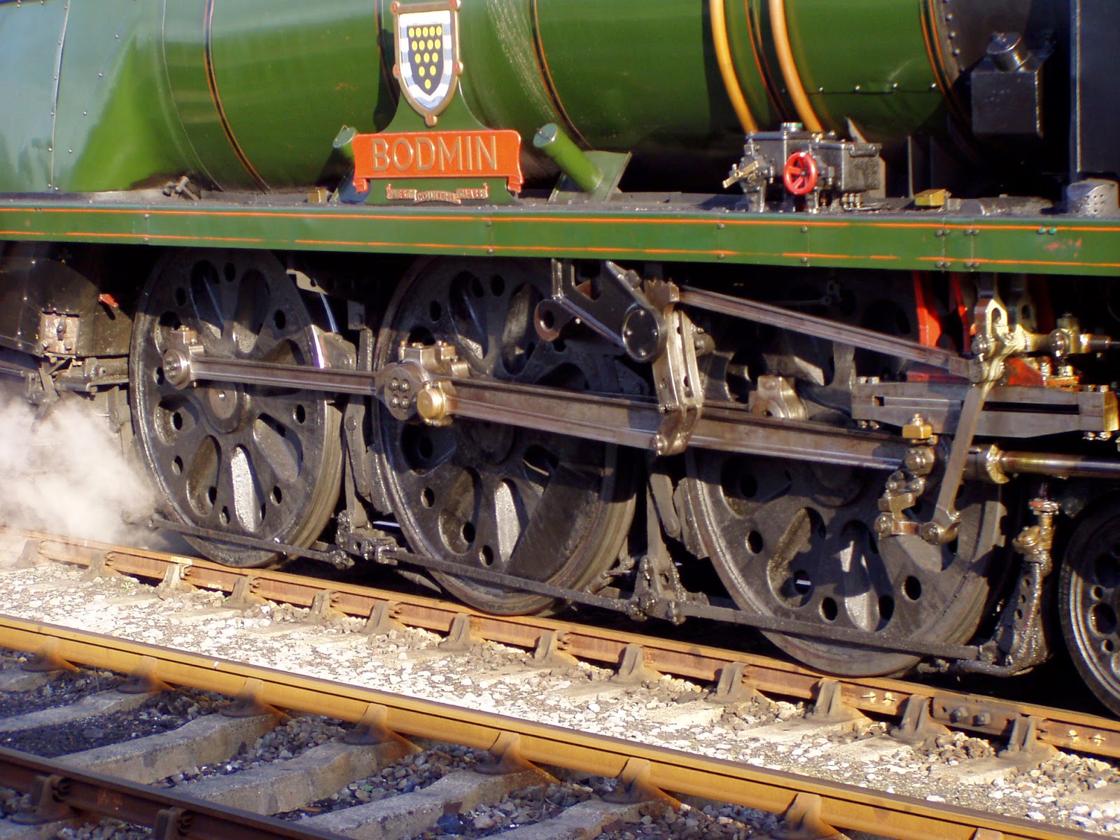 'Along These Tracks' Train Photos Site : Photo Class 34016 'Bodmin ...