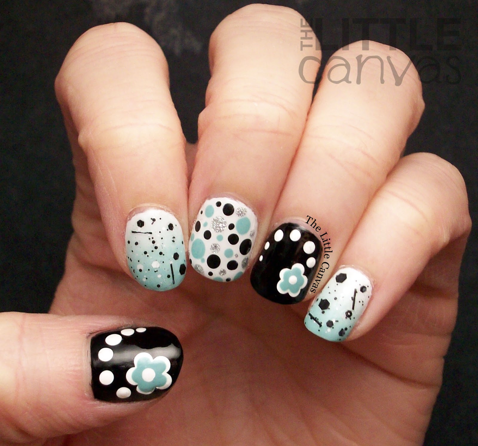 Minty Mish Mosh Mani - The Little Canvas