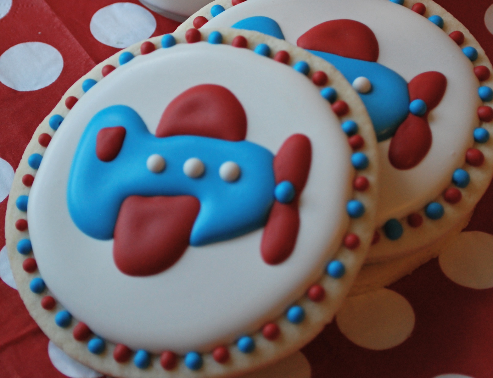 Sweet Goosie Girl: Airplane Cookies