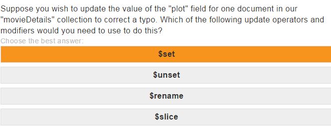 [Solution] Week 2 : CRUD : M101JS: MongoDB for Node.js Developers