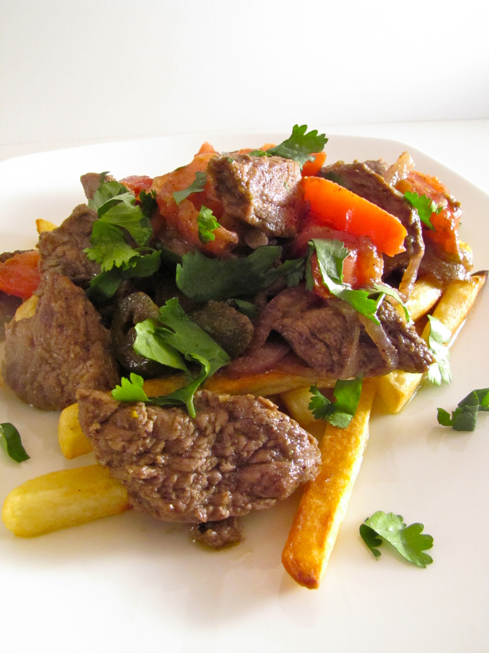 ChowGals: Peruvian Steak and Potato Stir Fry
