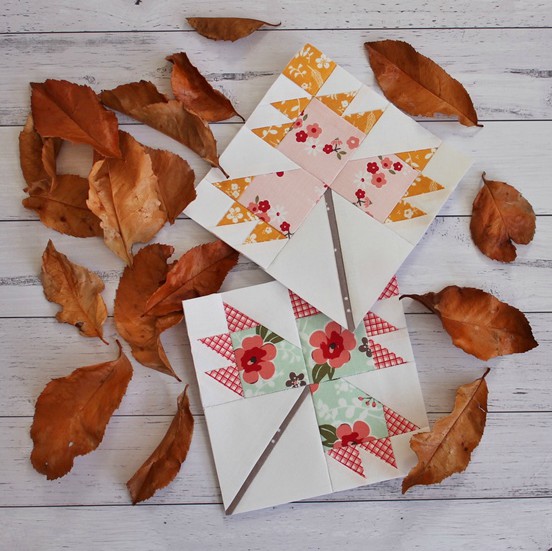 {Free Pattern} Autumn Leaf- Free Block Patterns - Threadbare Creations